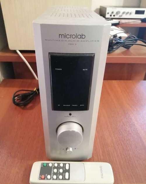 Продаю усилитель microlab pro3