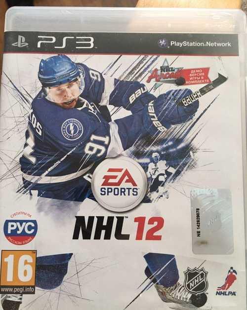 Игра для PS3 NHL12