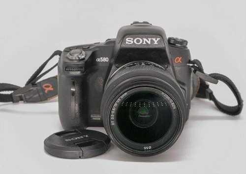 Sony A580 Kit 18-55mm (б/у, состояние 5)