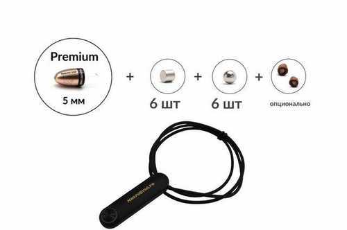Микронаушник Standard с капсулой К6 и магнитами