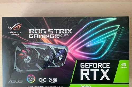 Видеокарта asus ROG Strix GeForce RTX 3090 24GB