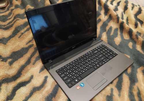Ноутбук Acer aspire 7560