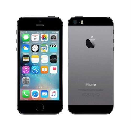 Смартфон Apple iPhone 5s 16 гб серый уц