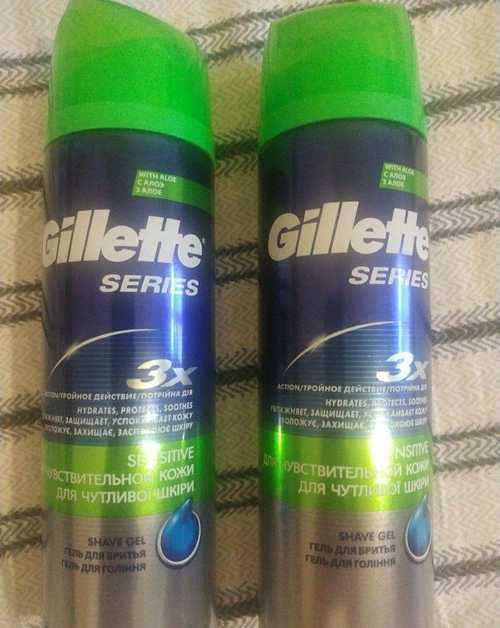 Гель для бритья Gillette