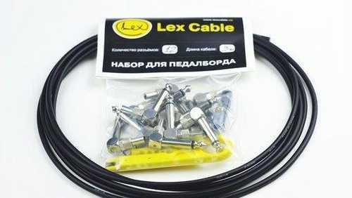 Lex Cable: набор "Дюжина" - 12 разъёмов, 3м кабеля