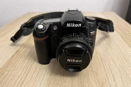 Nikon D80 и объектив Nikon 50 1.8
