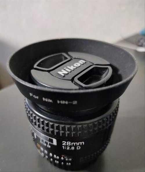 Объектив Nikon AF Nikkor 28 mm 1:2.8 D
