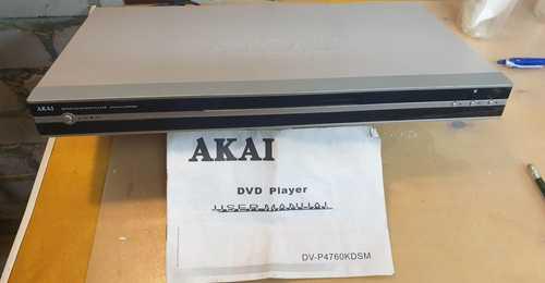 Dvd плеер (dvd akai dv-p4760kdsm)