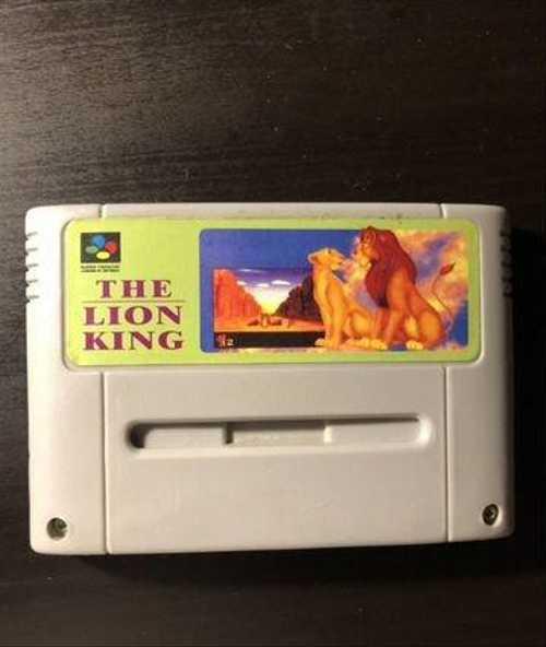Картридж The lion king snes