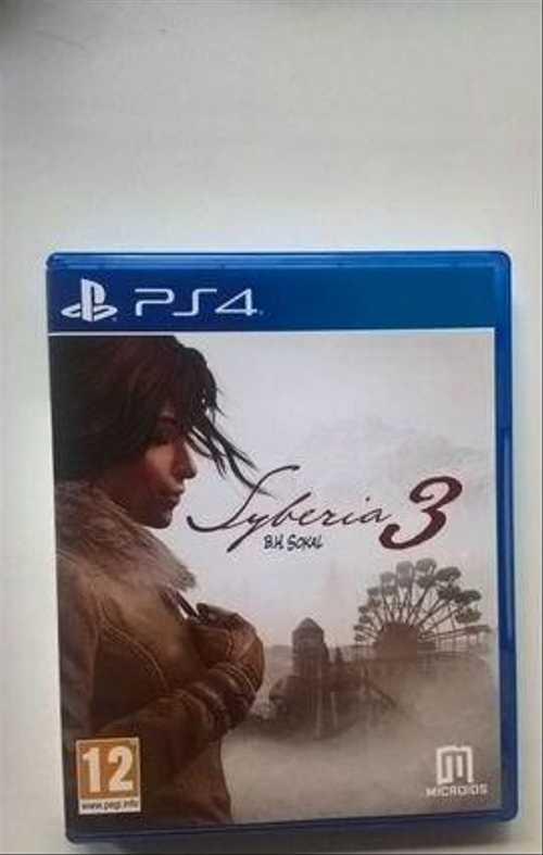 Игра "Syberia 3" для PS4
