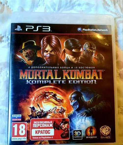 Mortal Kombat Komplete Edition Ps3 Festima Ru Мониторинг объявлений