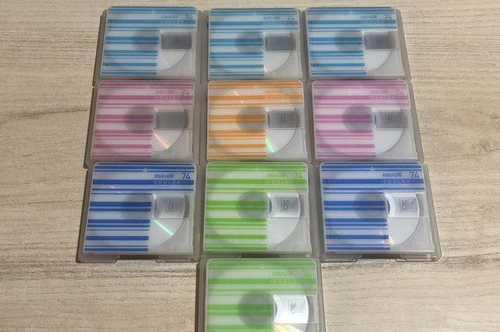 Минидиски Maxell Couler 74 10 штук
