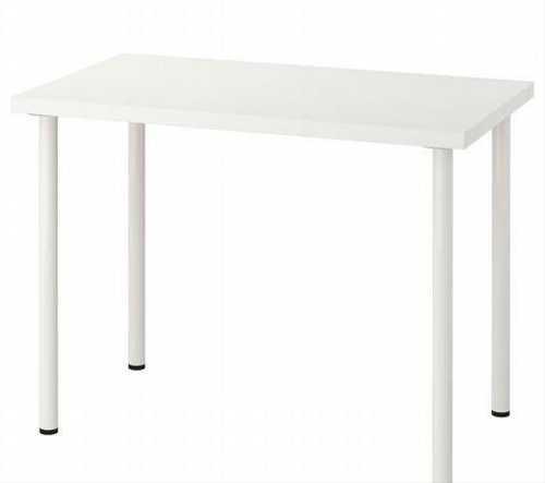 Стол IKEA Линнмон Адильс 150х75 (белый)
