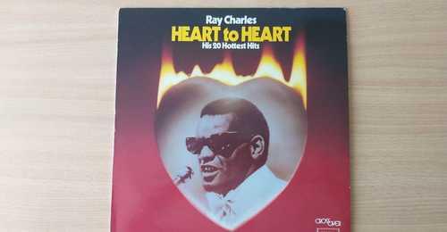 LP Ray Charles "Heart To Heart" (England) 1980