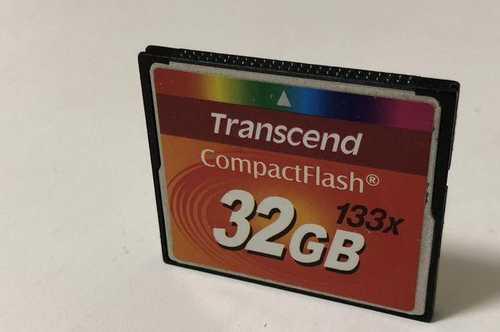 Флешка Compact Flash 32 gb