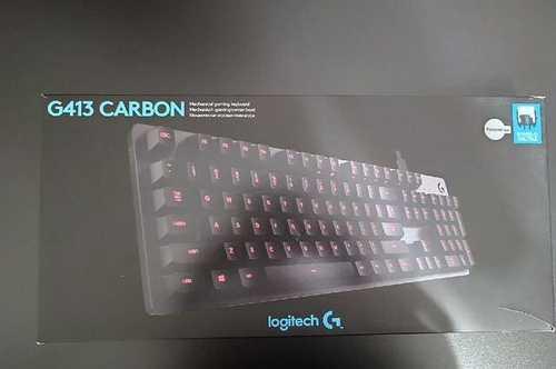 Клавиатура Logitech G413 carbon