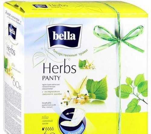 Прокладки ежедневные Bella "Panty Herbs Tilia с экстрактом липового цвета", 60 штук