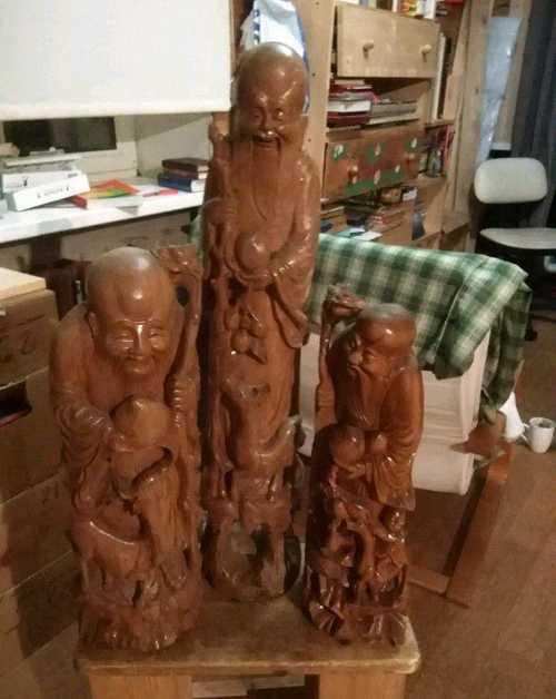 3 Деревянные фигуры