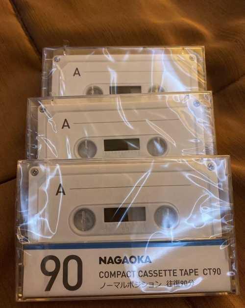 Новые запечатанные кассеты nagaoka CT-90