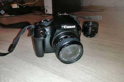 Canon 1100d + два объектива