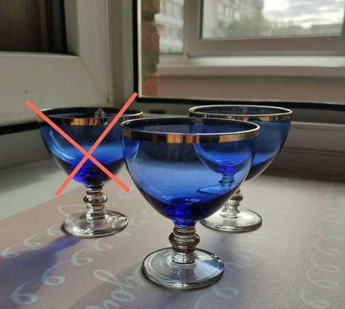 Фужеры стекло СССР