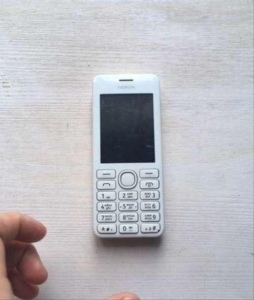 Мобильный телефон Nokia 206 Dual Sim White