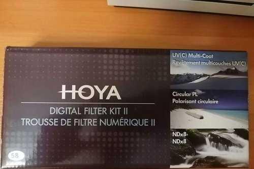 Набор светофильтров Hoya Digital Filter Kit II 58m