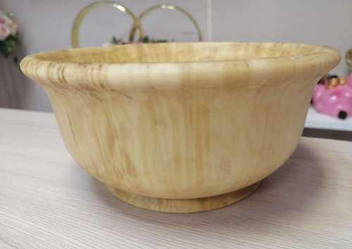 Деревянная чаша (тарелка)