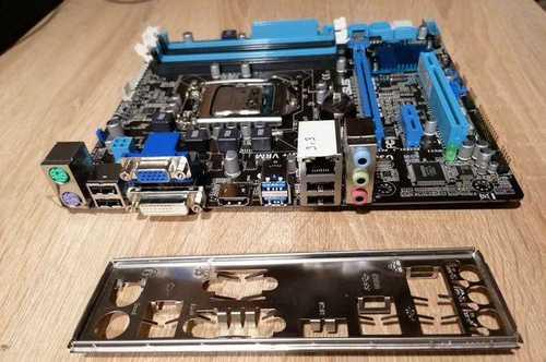 Материнская плата 1155 Asus B75M, c i3 3240, компл