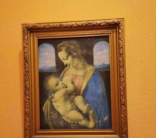 Картина леонардо да винчи Мадонна Литта