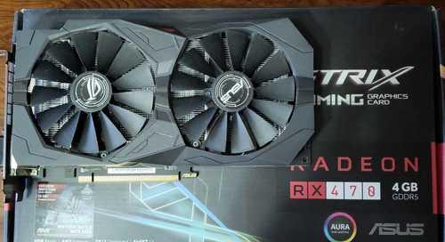 Radeon asus rx 470 4 gb