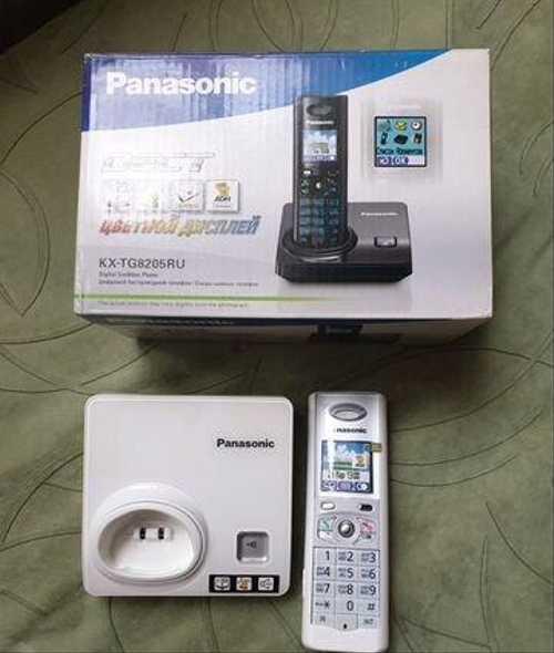 Цифровой беспроводной телефон Panasonic 8205 новый
