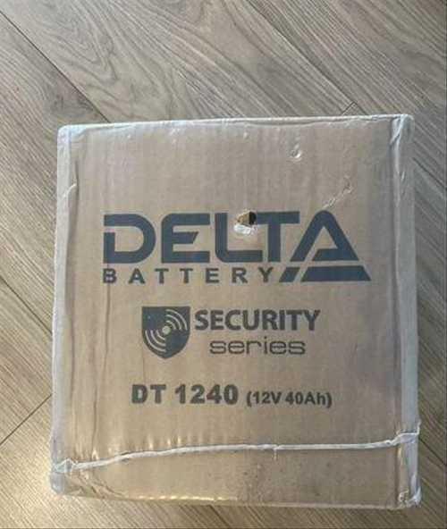 Аккумулятор delta dt1240