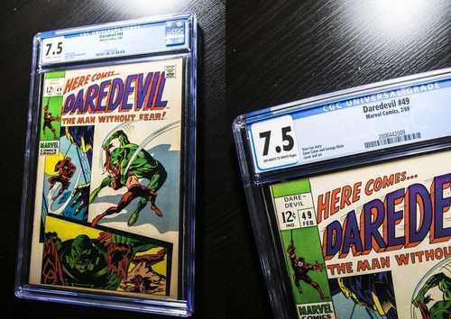 Комикс Daredevil #49 (1969) CGC 7.5