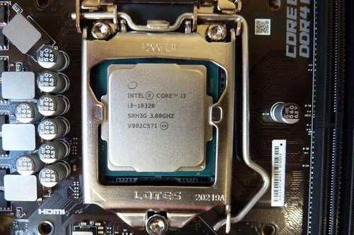 Intel core I3 10100f