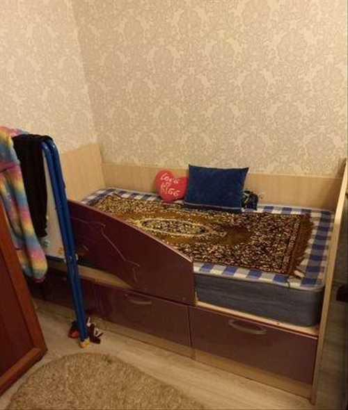 Детская кровать для 3 лет