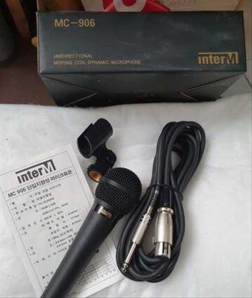 Микрофон interM MC-906,новый,3 штуки в наличии