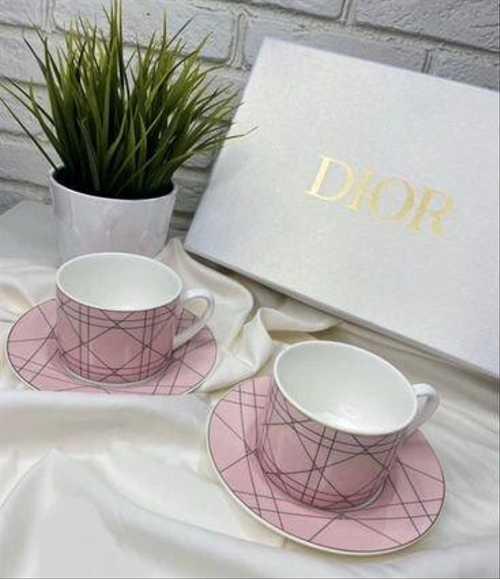 Чайная пара Christian Dior с документами