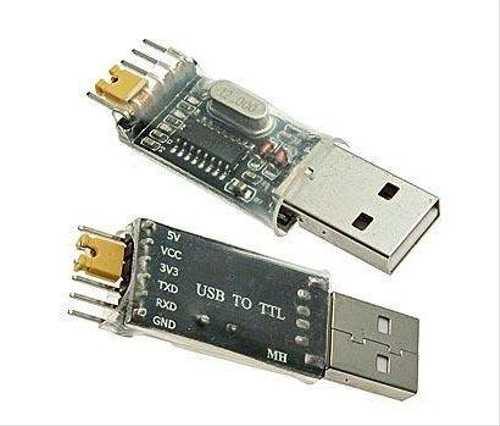 Конвертер-переходник CH340 (USB- COM TTL (RS232)