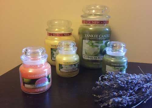 Ароматические свечи yankee candles