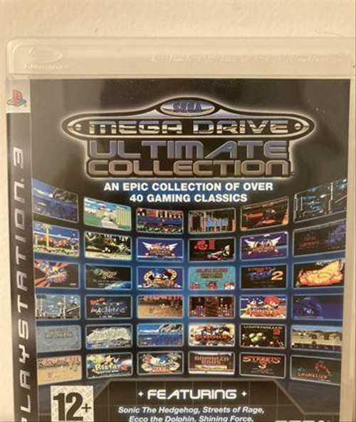 Игра для PS3 «sega mega drive ultimate collection»