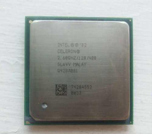 Процессор Intel Celeron SL6VV Socket ppga478 (2,60