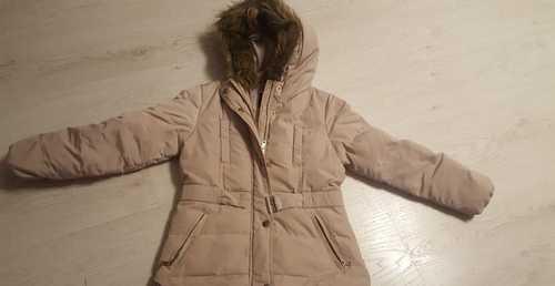 Пуховик на девочку zara