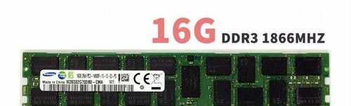 Samsung 2*16Gb DDR3 ECC REG 14900R 1866мгц