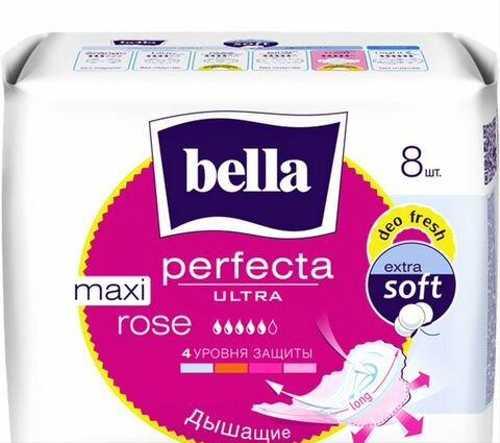 Bella прокладки Perfecta ultra maxi rose deo fresh, 8 шт