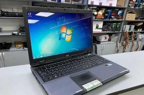 Бюджетный ноутбук 15.6" MSI CR500x