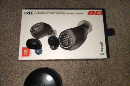 Блютуз наушники JBL free