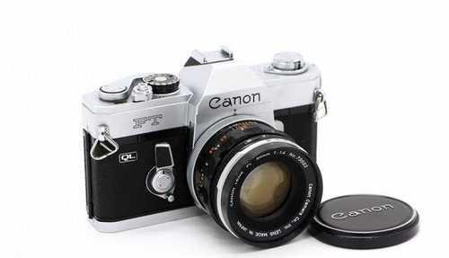 Canon FT QL + Canon FL 50mm/1.4 (Japan,1966)