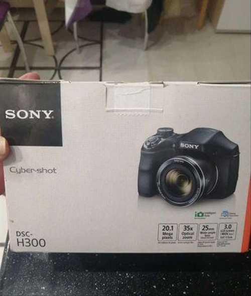 Цифровой фотоаппаратSony Cyber-shot DSC-H300 черны