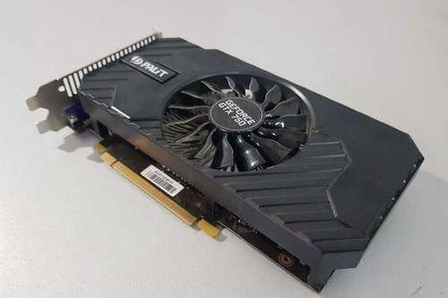 Видеокарта palit storm x gtx750 2gb